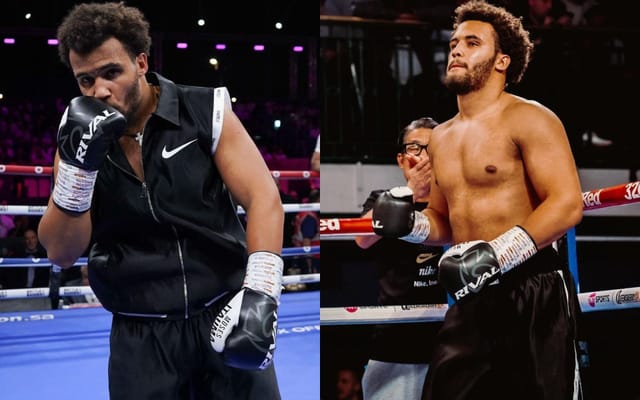 19-year-old Moses Itauma makes opponent fly across the ring with ...