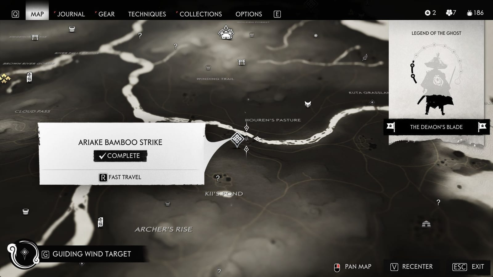 All bamboo strike locations in Ghost of Tsushima