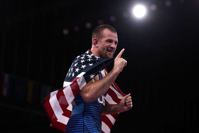 David Taylor reacts to world champion Thomas Gilman's inclusion in the ...