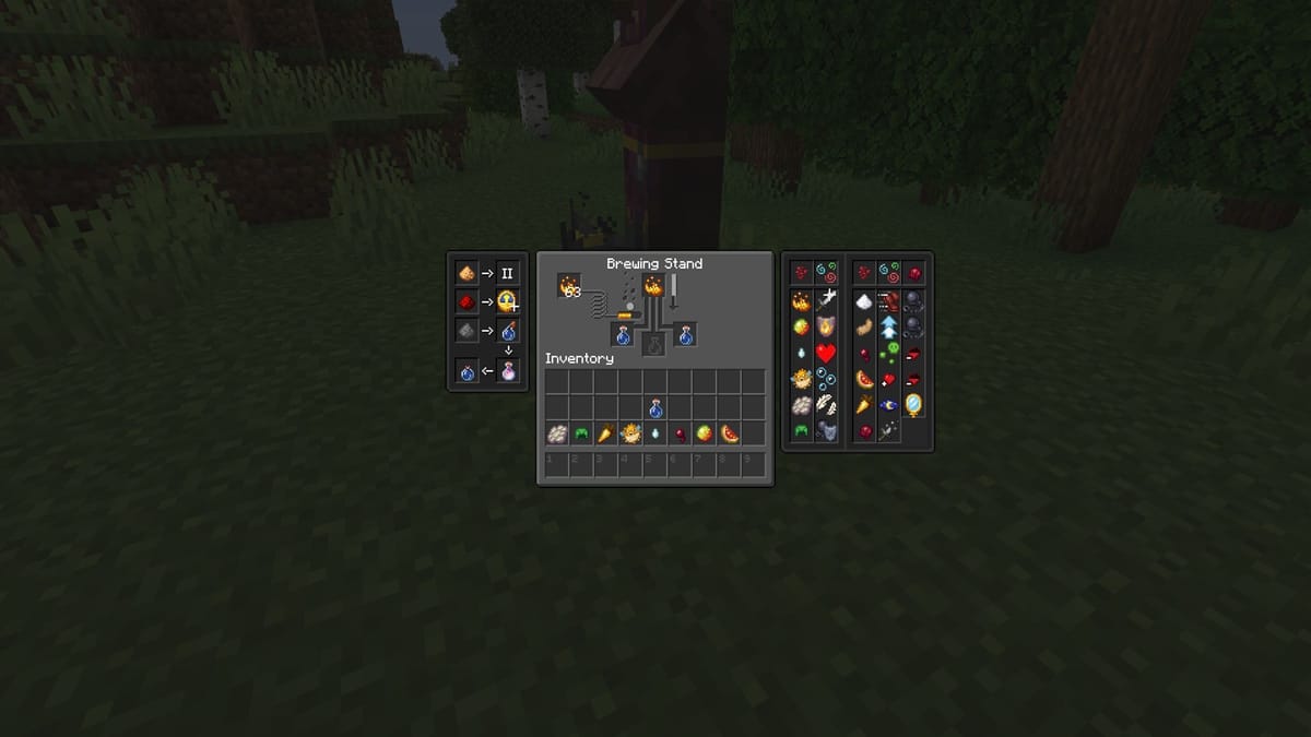 Minecraft potion guide: Potion chart, recipes, materials, and more