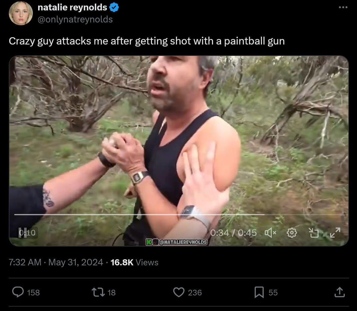 Controversial personality Natalie Reynolds assaulted on livestream ...