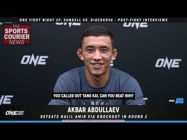 Akbar Abdullaev MMA: "This guy needs a belt" - Fans demand ONE world title shot for Kyrgyz ...