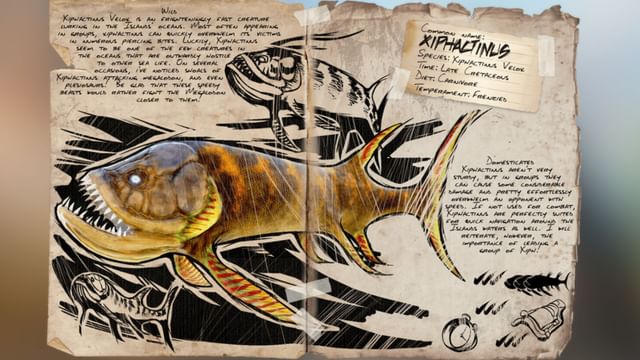 Ark Survival Ascended: How to find and tame a Xiphactinus