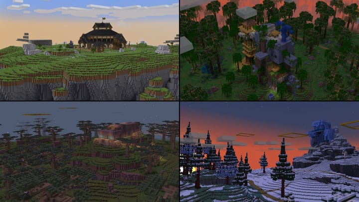 Mojang announces Minecraft National Park along with a fun building ...