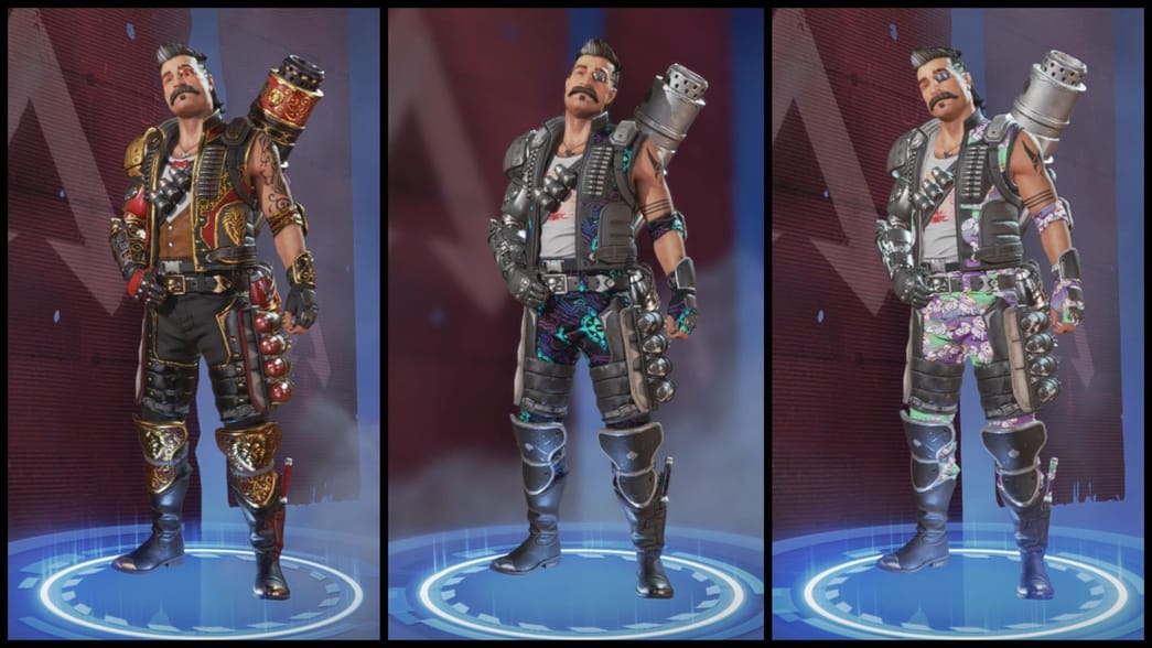 All Fuse skins in Apex Legends