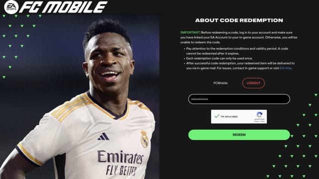 FC Mobile Redeem Code: How to get a free 81-97 OVR player