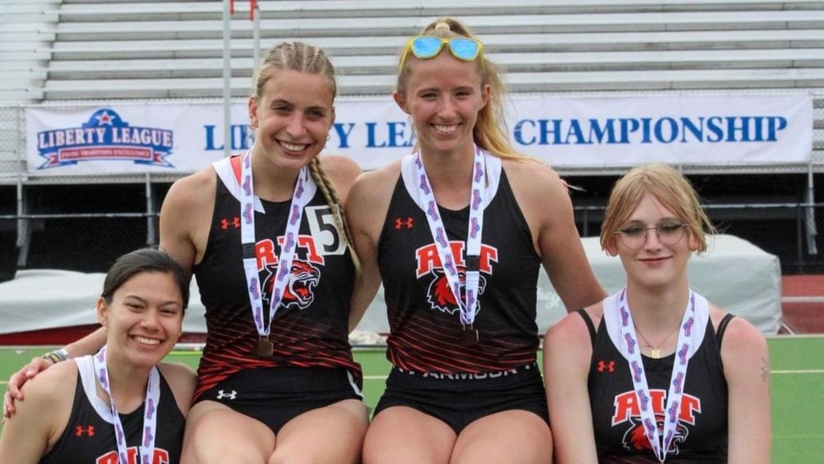 "Sadie Schreiner is a man posing as a women"- Fans react to the transgender athlete winning 200m ...