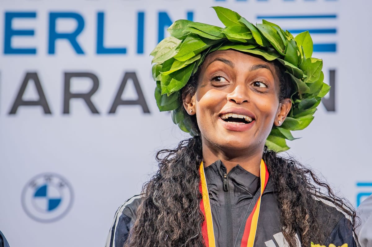 Tigist Assefa's world record from 2023 Berlin Marathon officially ...