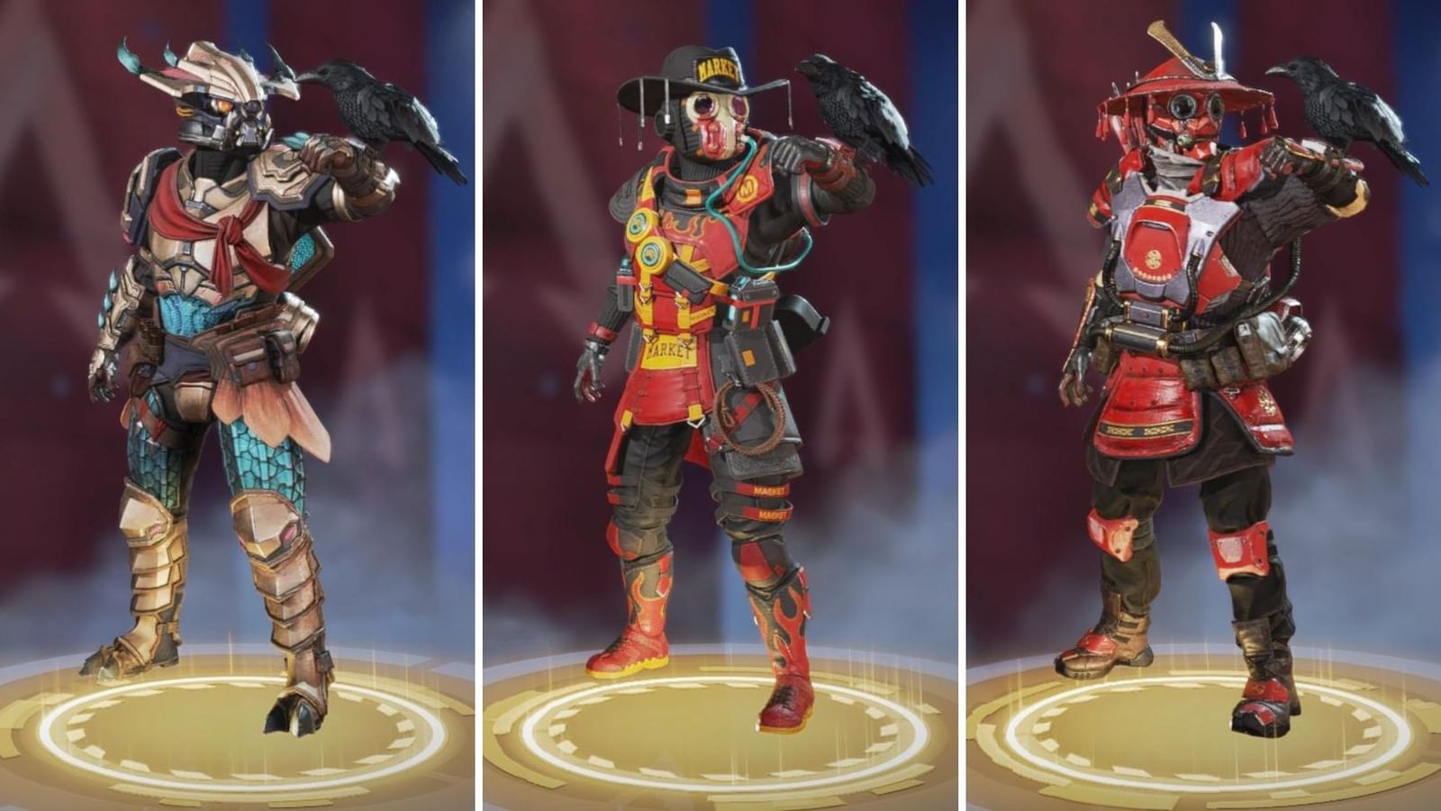 All Bloodhound skins in Apex Legends