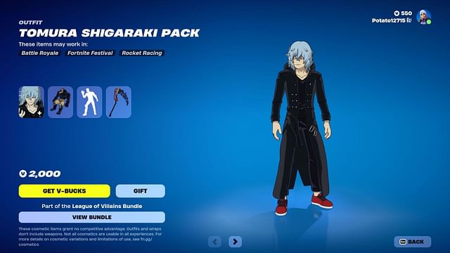 How To Get Himiko Toga Tomura Shigaraki And Dabi Skins In Fortnite