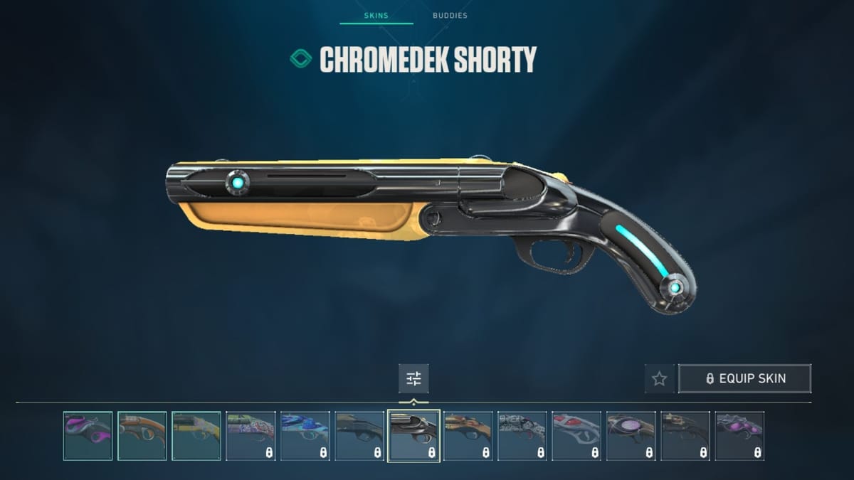 Valorant Shorty tier list: All skins ranked from best to worst