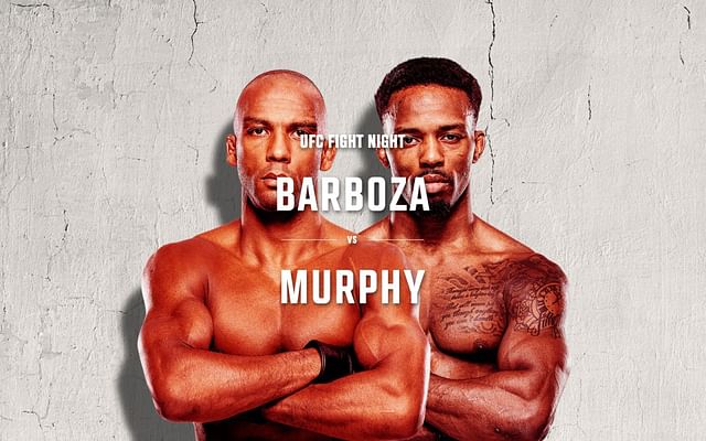 Ufc Vegas 92 Edson Barboza Vs Lerone Murphy Main Card Start Time Main Event Walkouts And More