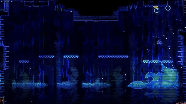 How to get past the Seahorse in Animal Well