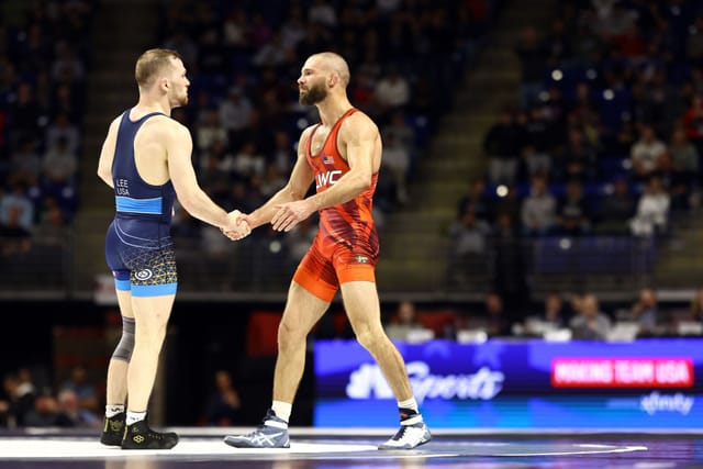 Spencer Lee qualifies for Paris Olympics 2024 with mind-blowing 36 seconds-winning takedown at ...