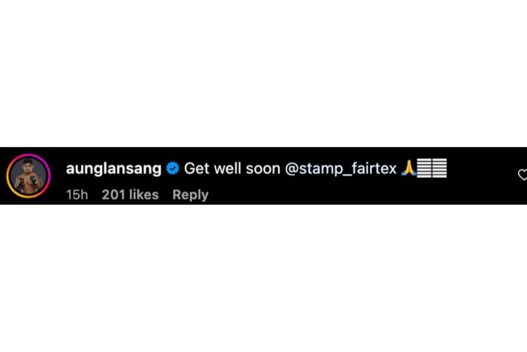 Stamp Fairtex injury: “Speedy recovery, champ” - Stamp Fairtex gets ...