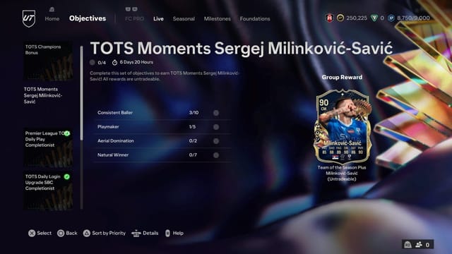 How to earn the EA FC 24 Sergej Milinkovic-Savic TOTS plus card for free