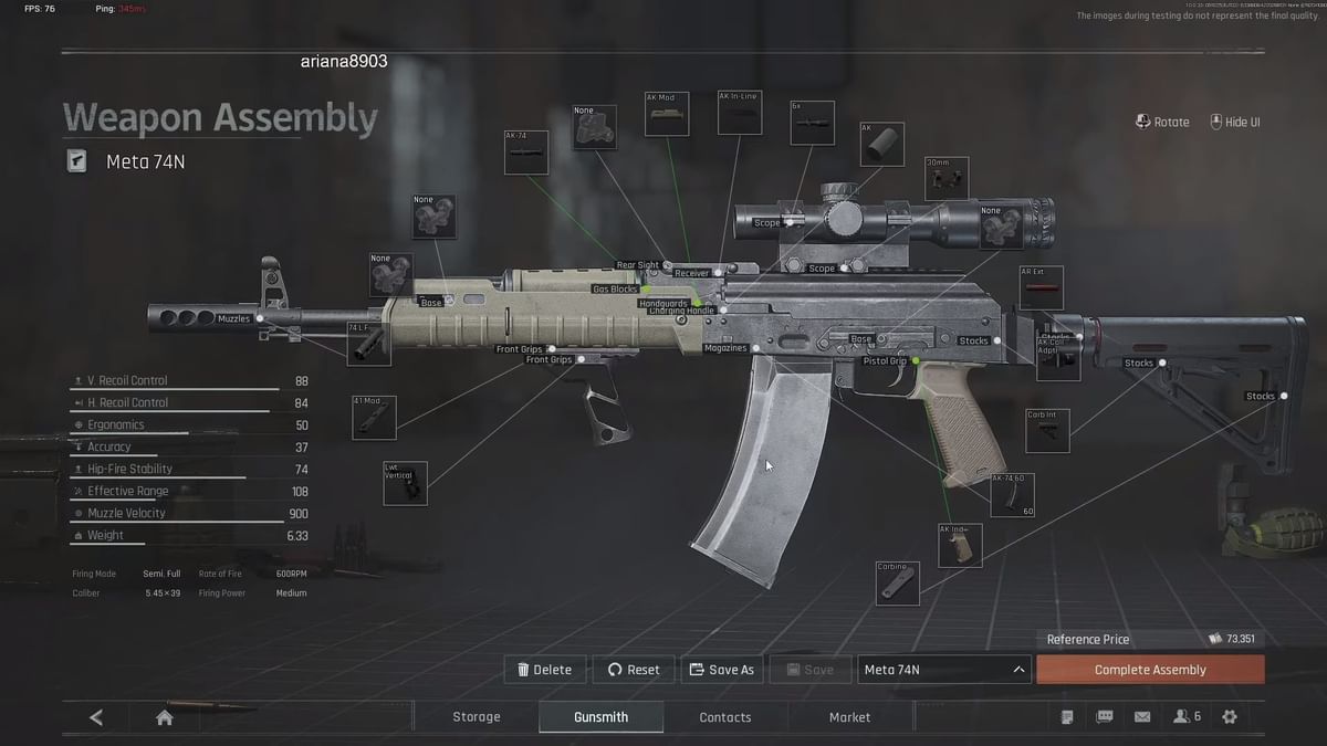 Best meta weapon loadout in Arena Breakout Infinite