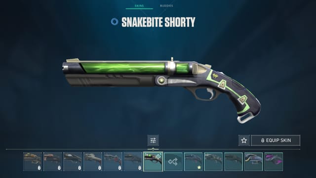 Valorant Shorty tier list: All skins ranked from best to worst