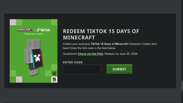 Is Minecraft TikTok cape available in US only?