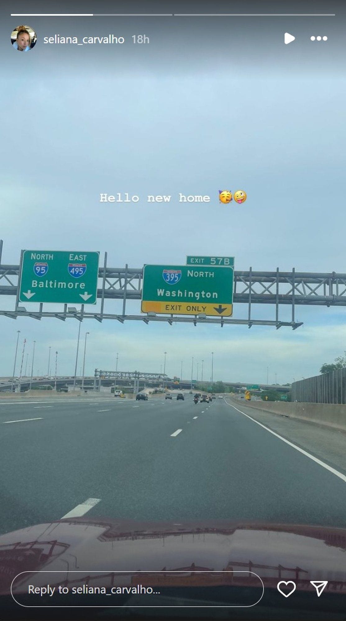 Mike Sainristil's girlfriend Seliana Carvalho welcomes 'new home ...