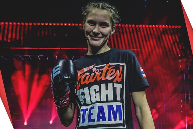 ONE Fight Night 22: "I want the gold confetti on me" - Smilla Sundell ...