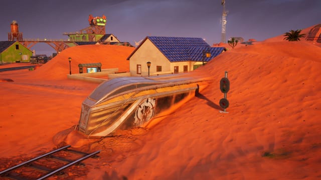 What happened to The Train in Fortnite Chapter 5 Season 3