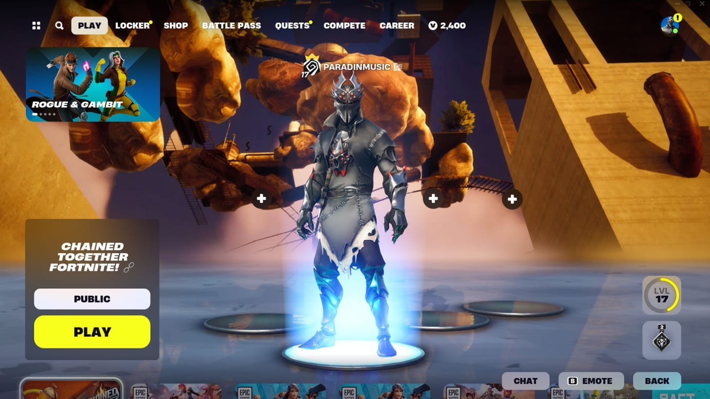 Fortnite Chained Together: UEFN map code, how to play, and more