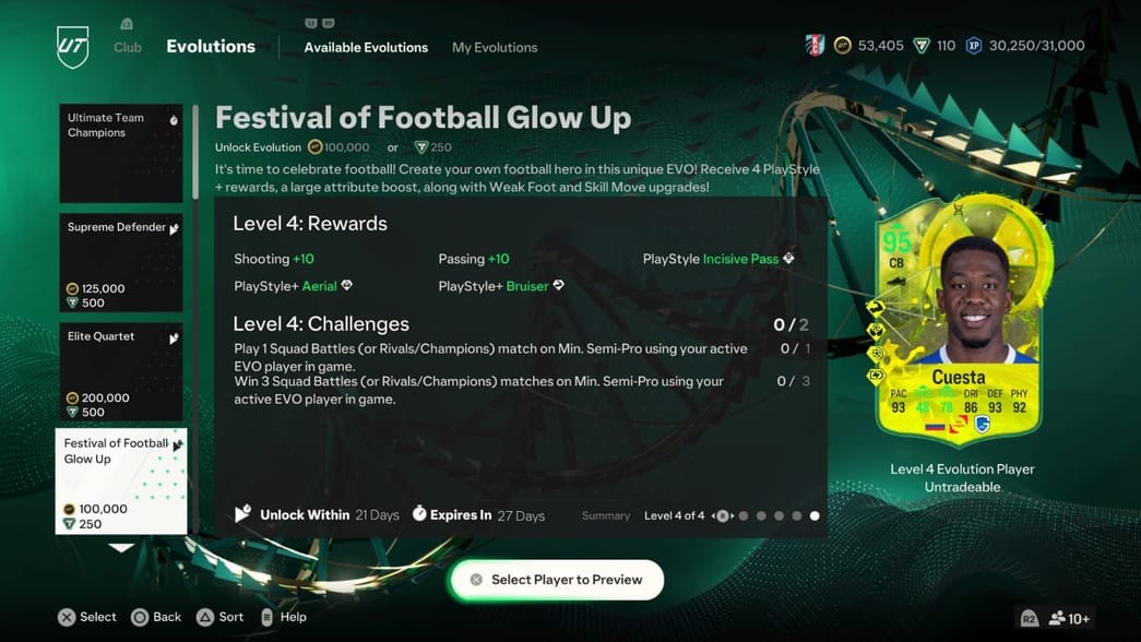 EA FC 24 Festival of Football Glow Up Evolution guide: Best players to ...
