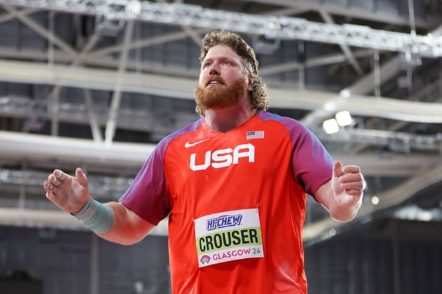 "Proud of this one"- Ryan Crouser celebrates his progress after ...