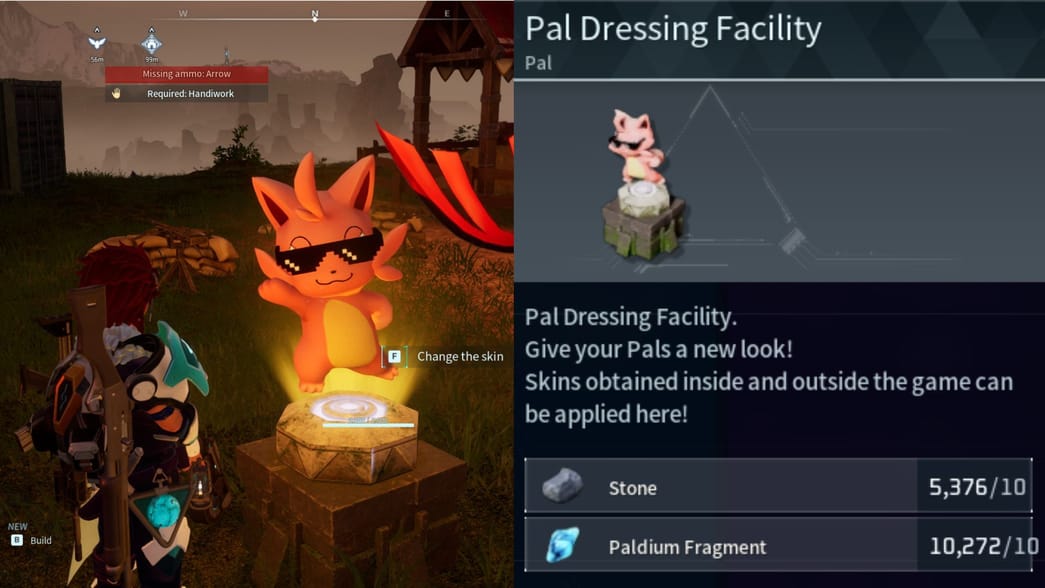 Palworld: How to change Pal Skins