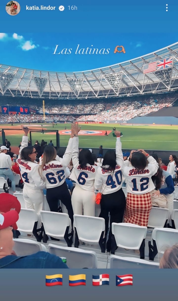 In Photos: Francisco Lindor's wife Katia dresses to impress for Mets vs ...