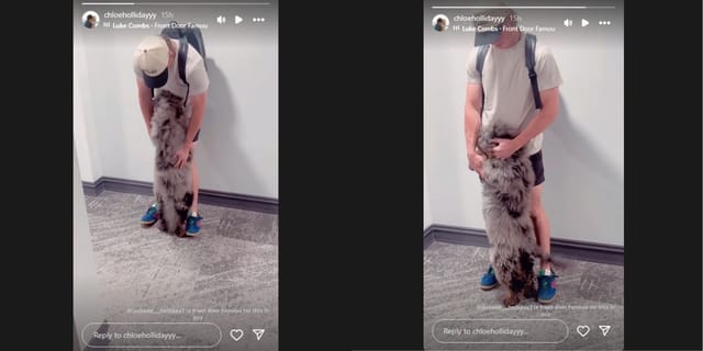 "Jackson is front door famous" - Jackson Holliday's wife Chloe captures ...