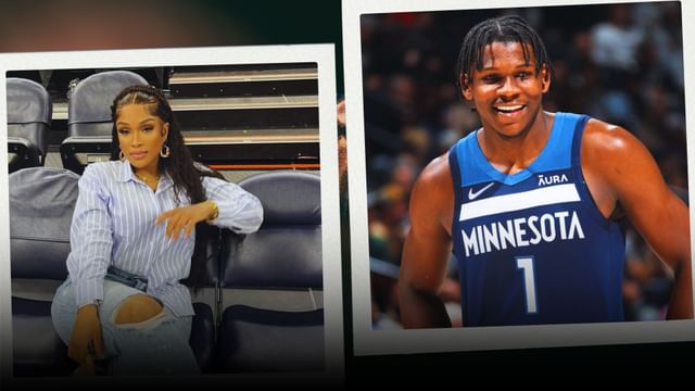 Anthony Edwards' baby mama Jeanine Robel shares adorable snap of three ...