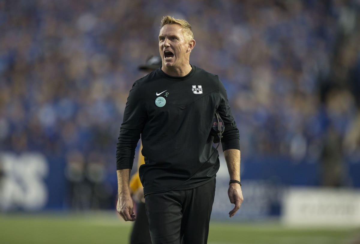 What is the USU Coach Blake Anderson's salary?