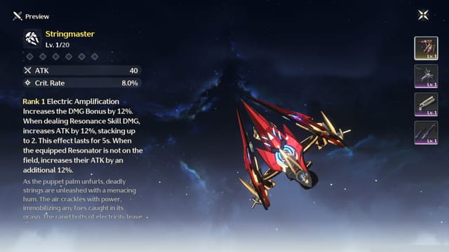 Best weapons for Yinlin in Wuthering Waves