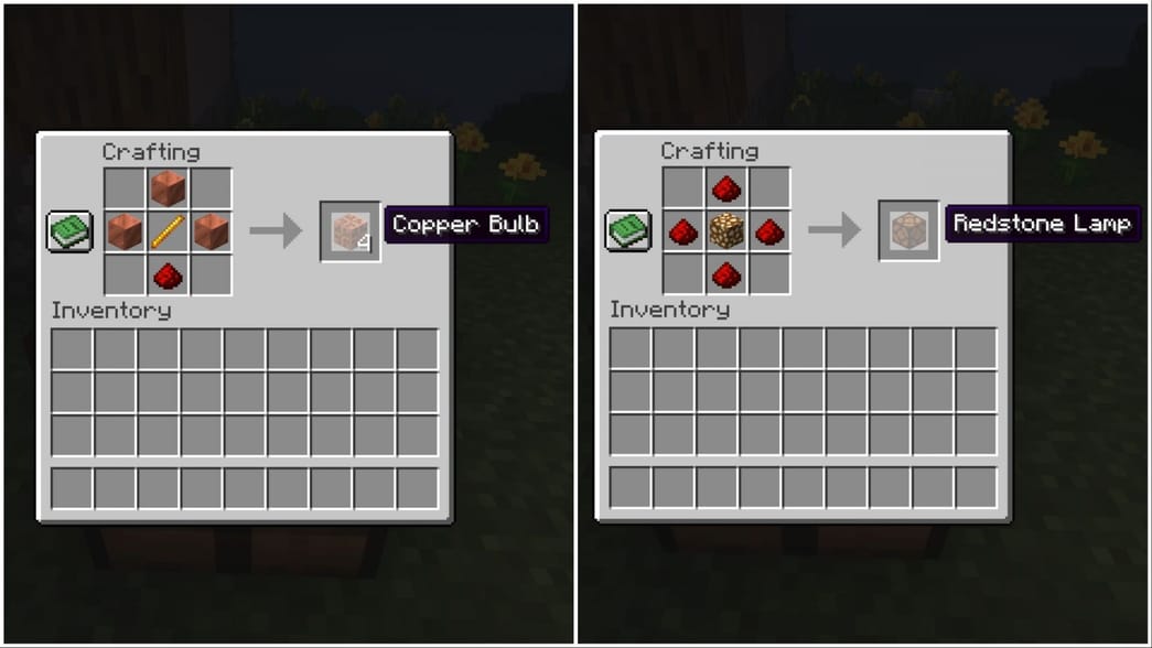 Copper bulb vs redstone lamp: Which light source is better in Minecraft?