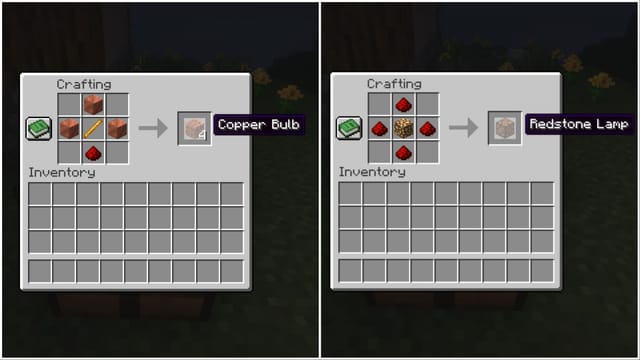 Copper bulb vs redstone lamp: Which light source is better in Minecraft?