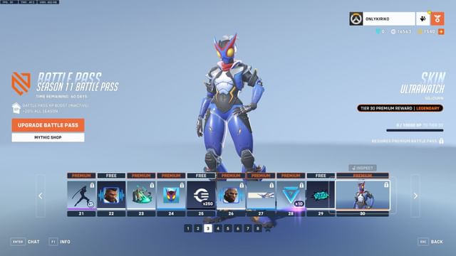 Overwatch 2 Season 11: All Battle Pass tiers and rewards
