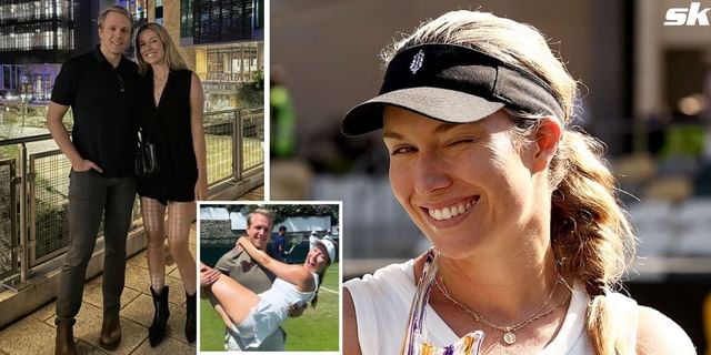 In Pictures: Danielle Collins delights in "tennis date" with boyfriend ...