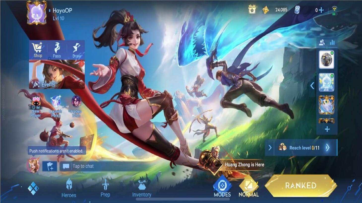 Honor of Kings system requirements for Android and iOS devices