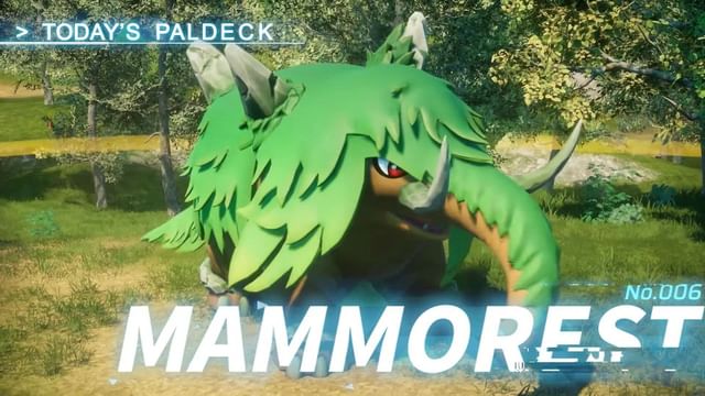 palworld: Mammorest in Palworld: Where to find, Skills, item drops, and ...