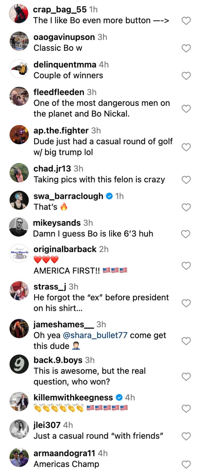 Donald Trump: "Bo Nickal for VP", "Who won?" - Fans react to UFC rising ...