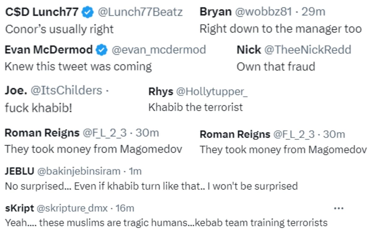 Fans suspect Conor McGregor's three-word cryptic tweet is about Khabib ...