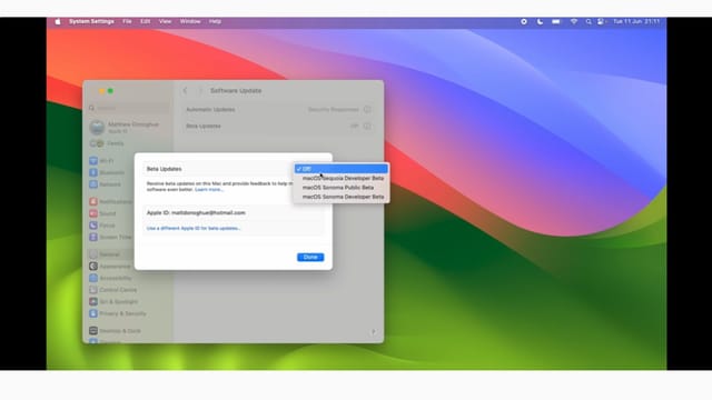How to install macOS 15 Sequoia developer beta?