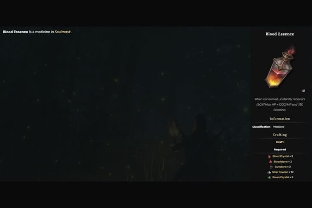 Healing in Soulmask explained