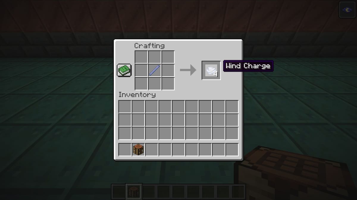 One Minecraft armor enchantment makes the wind charge effect useless