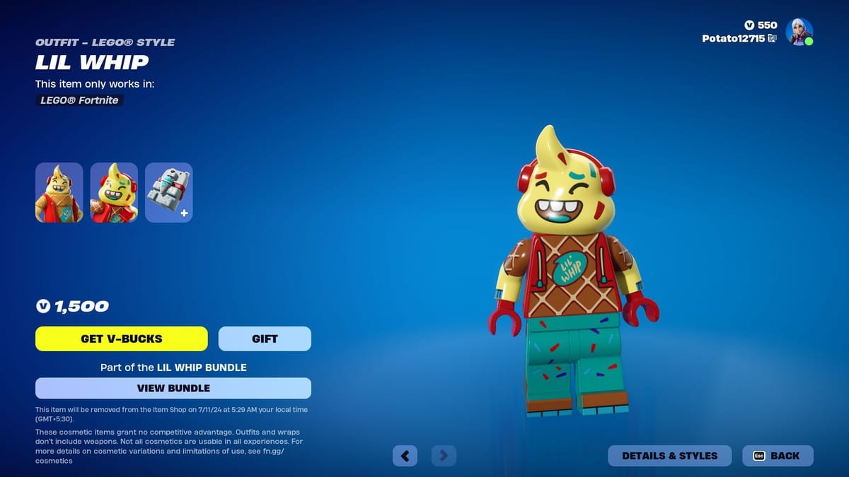 How to get Lil Whip skin in Fortnite