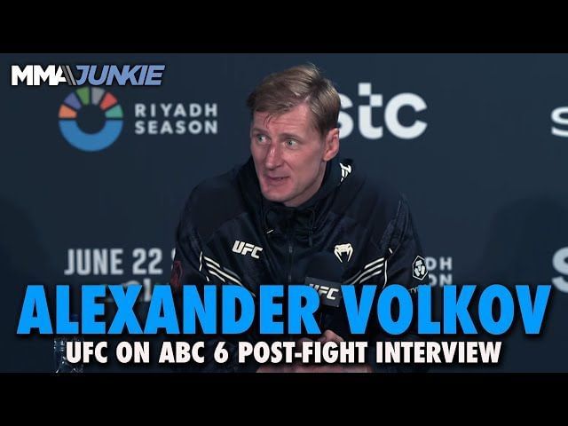 Sergei Pavlovich: Alexander Volkov: Post-fight scuffle at UFC Saudi ...
