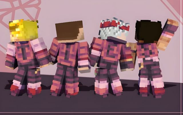 7 best Minecraft pink skins