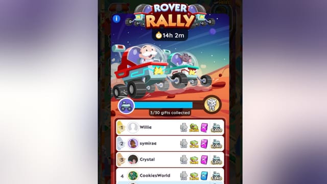 All Monopoly Go Rover Rally rewards, how to get Rovers, and more